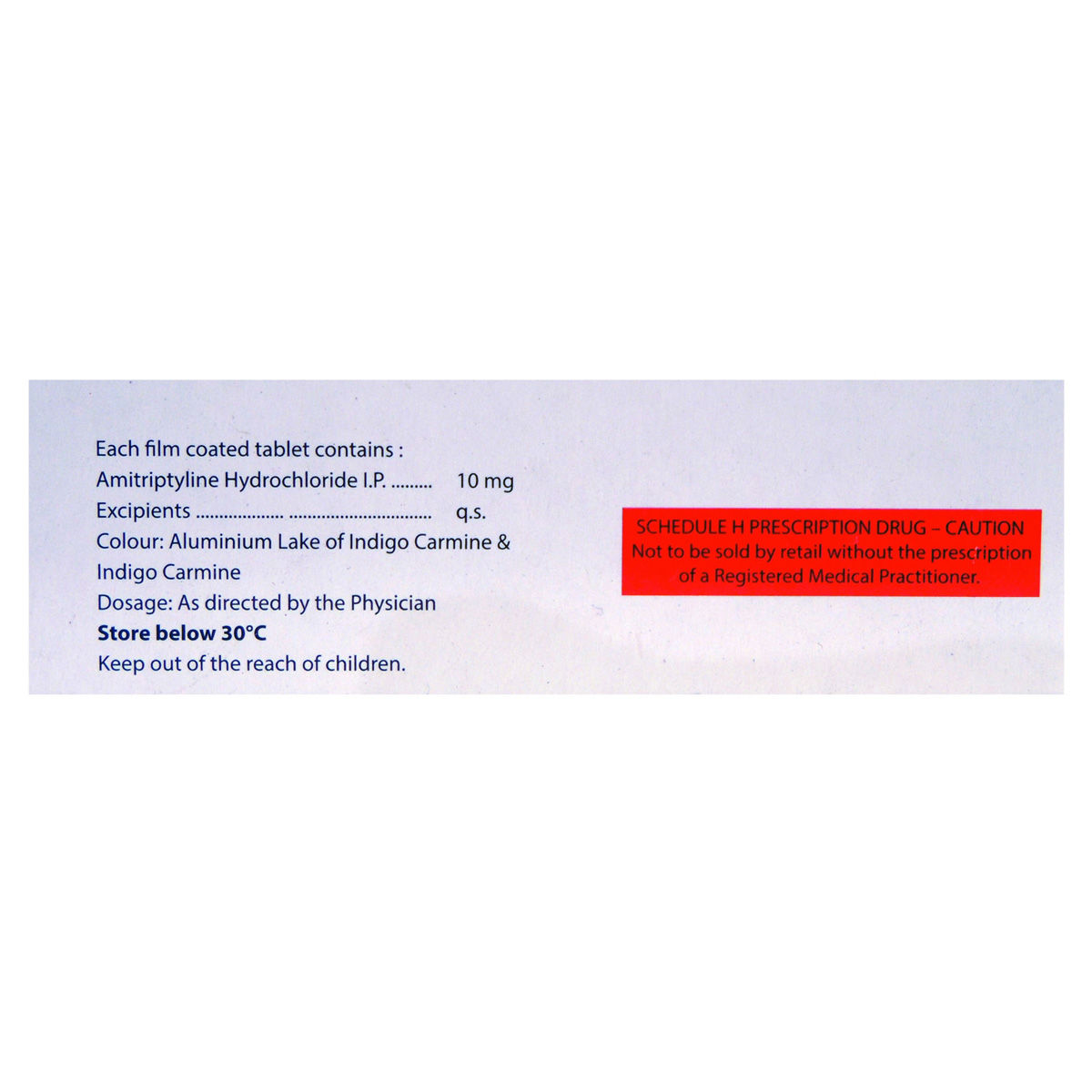 Tryptomer 10 mg Tablet 30's Price, Uses, Side Effects, Composition ...