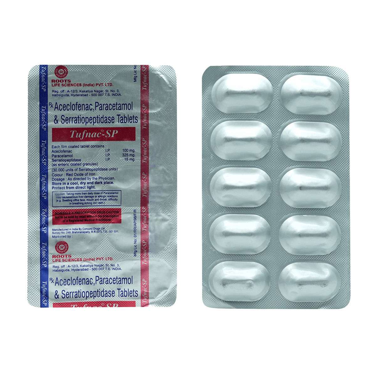 Tufnac Sp Tablet Price, Uses, Side Effects, Composition - Apollo Pharmacy
