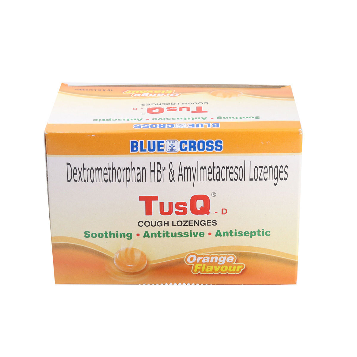 Tusq D Orange Cough Lozenges 6's Price, Uses, Side Effects, Composition ...