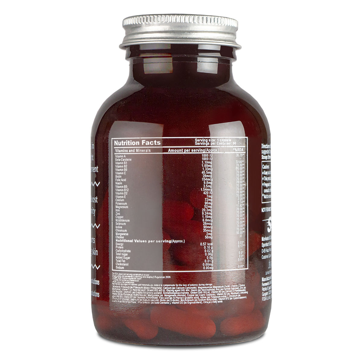 The Vitamin Company Womens Multi-Vitamin, 60 Capsules Price, Uses, Side ...