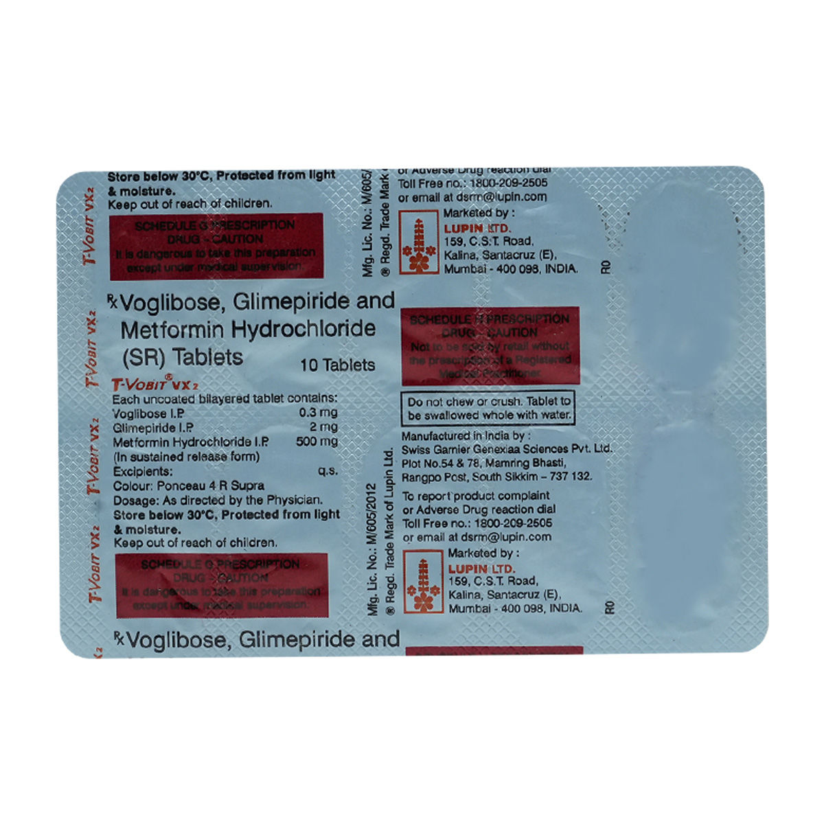 T Vobit VX2 Tablet | Uses, Side Effects, Price | Apollo Pharmacy