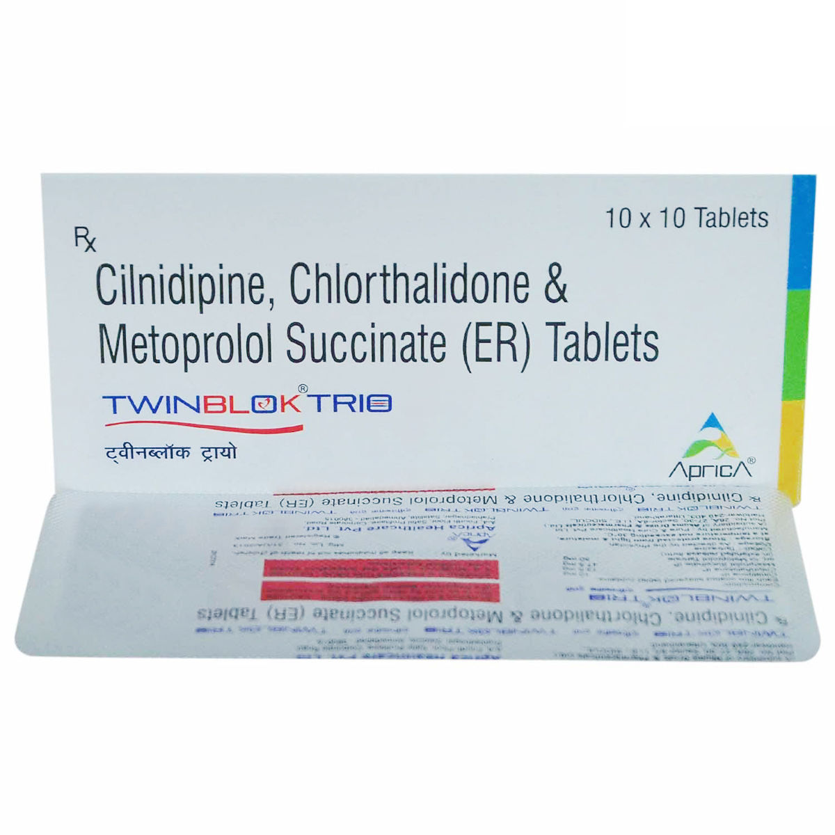 Twinblok Trio Tablet 10's Price, Uses, Side Effects, Composition ...
