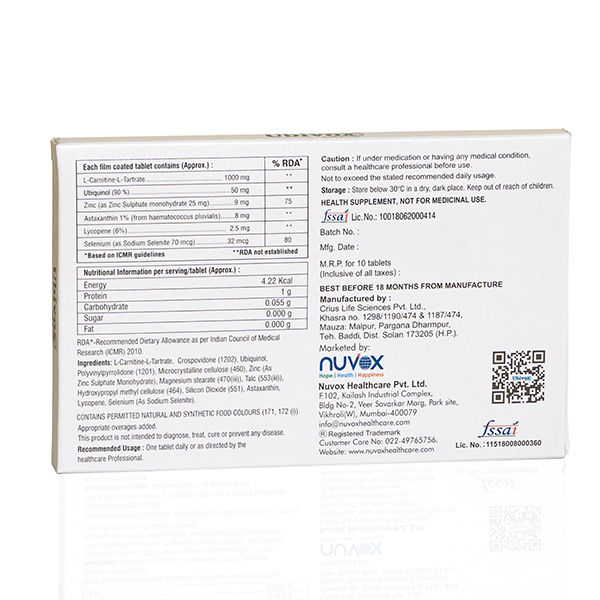 Ubivox Tablet 10's Price, Uses, Side Effects, Composition - Apollo Pharmacy