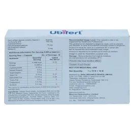 Ubifert Softgel Capsule | Uses, Side Effects, Price | Apollo Pharmacy