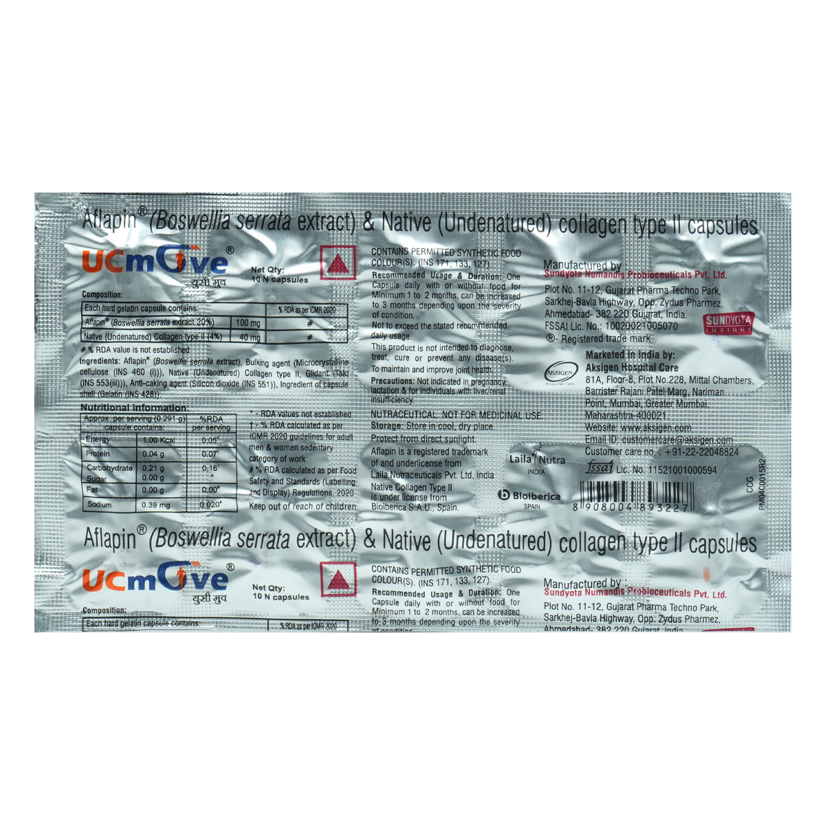 UCmove Capsule 10's Price, Uses, Side Effects, Composition - Apollo ...