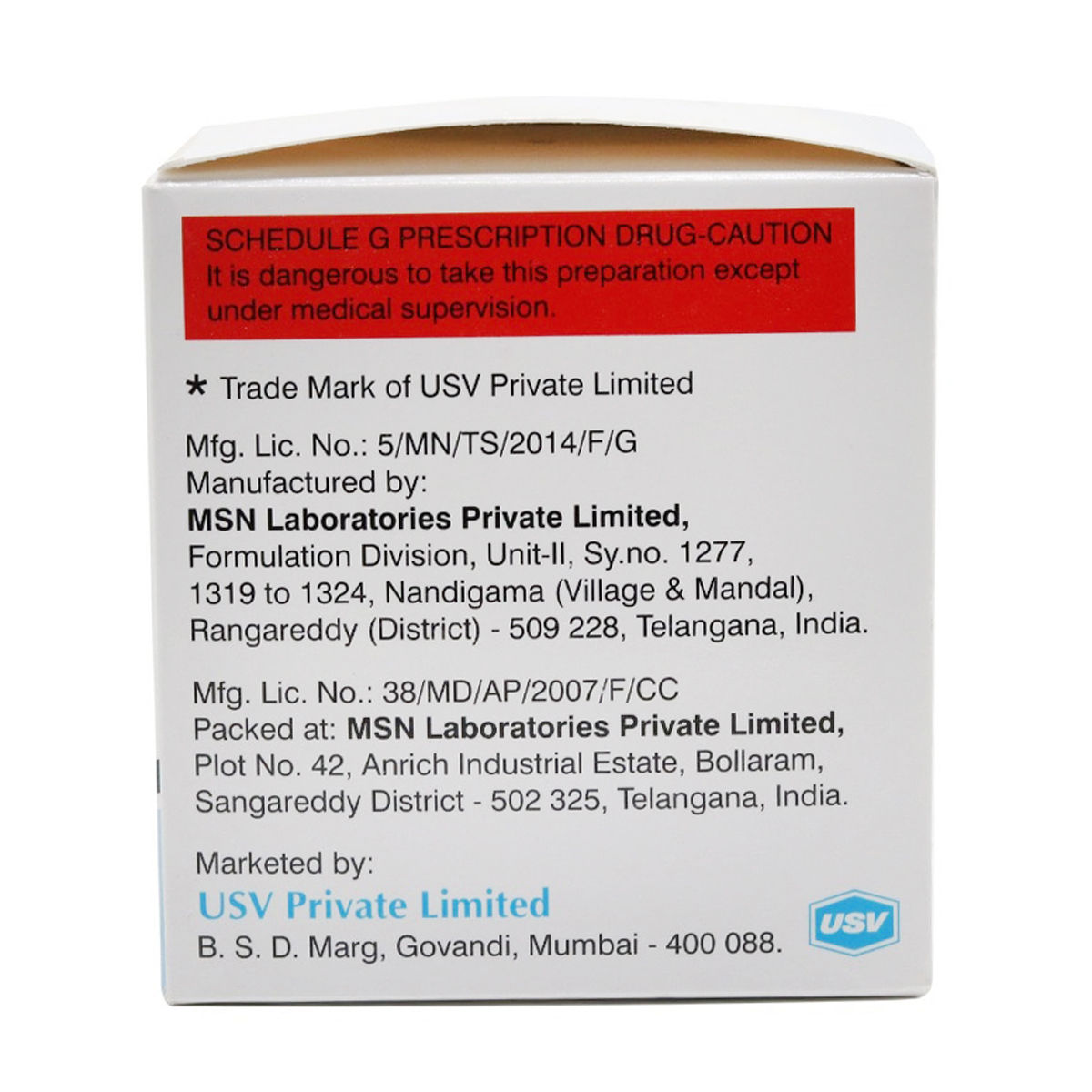 Udapa-M 1000 XR Tablets 10's Price, Uses, Side Effects, Composition ...