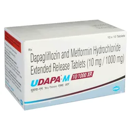 Udapa-M 10/1000 XR Tablet | Uses, Side Effects, Price | Apollo Pharmacy
