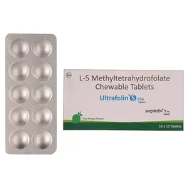 Ultrafolin 5 Tablet | Uses, Side Effects, Price | Apollo Pharmacy