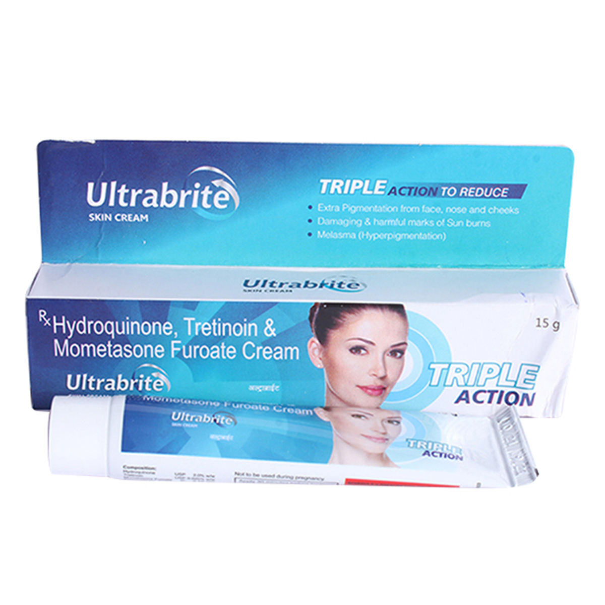 Ultrabrite Cream 15gm Price, Uses, Side Effects, Composition - Apollo ...