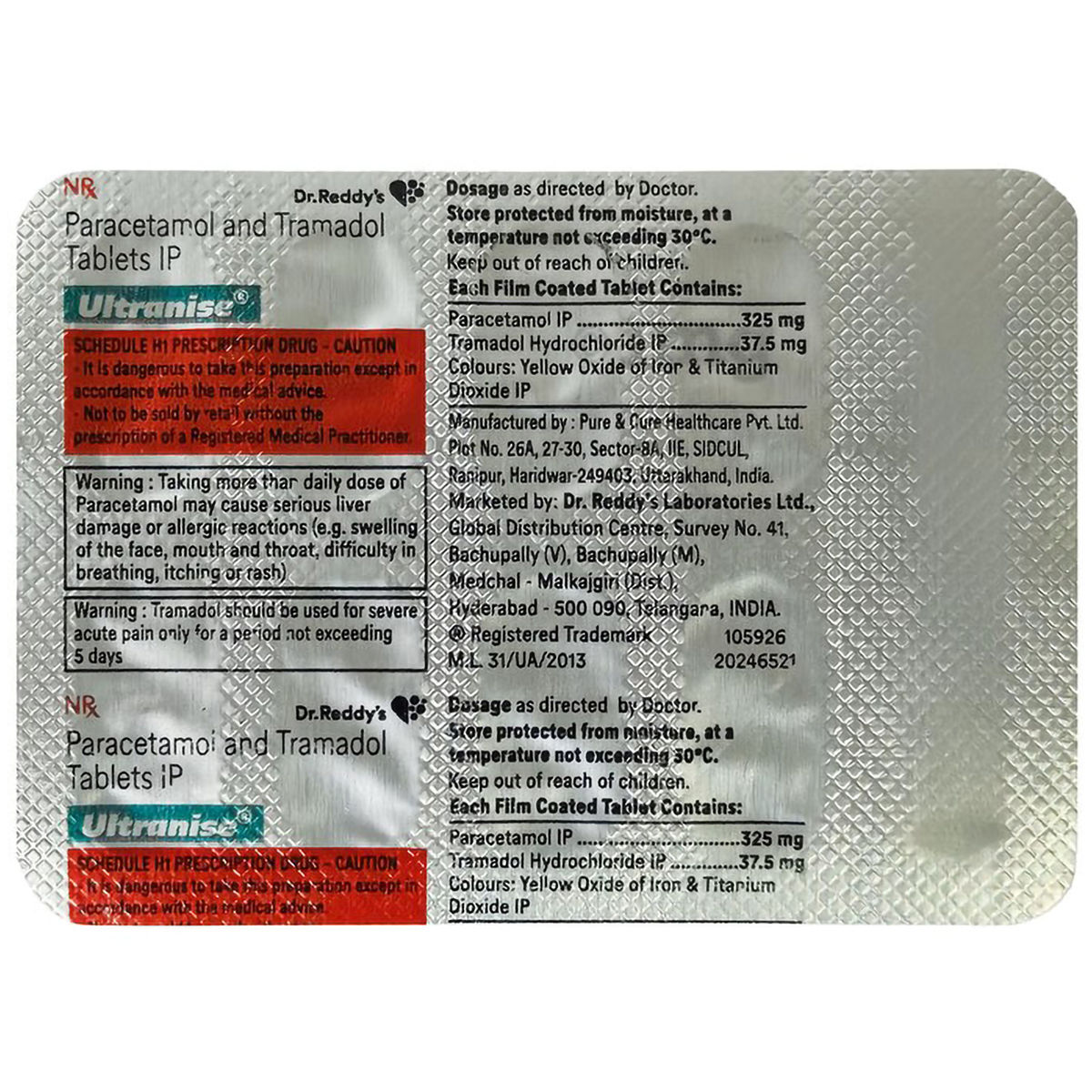 Ultranise Tablet 15's | Uses, Side Effects, Price | Apollo Pharmacy