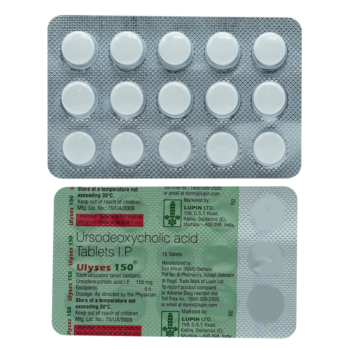 Ulyses 150 mg Tablet | Uses, Side Effects, Price | Apollo Pharmacy