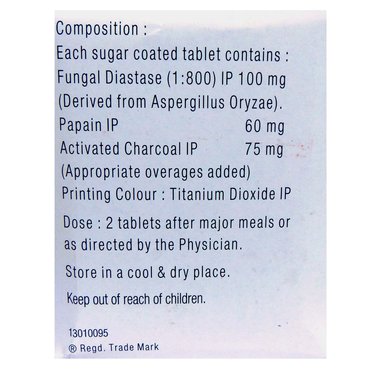 Unienzyme Tablet | Uses, Side Effects, Price | Apollo Pharmacy
