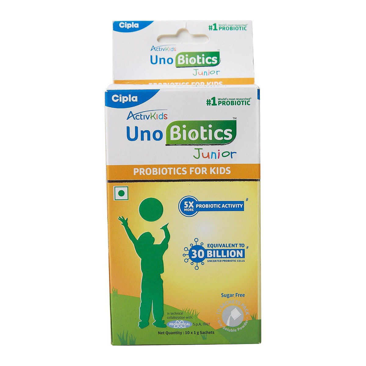 Activkids Unobiotics Junior Sugar Free Probiotics Sachet 1 gm Price ...