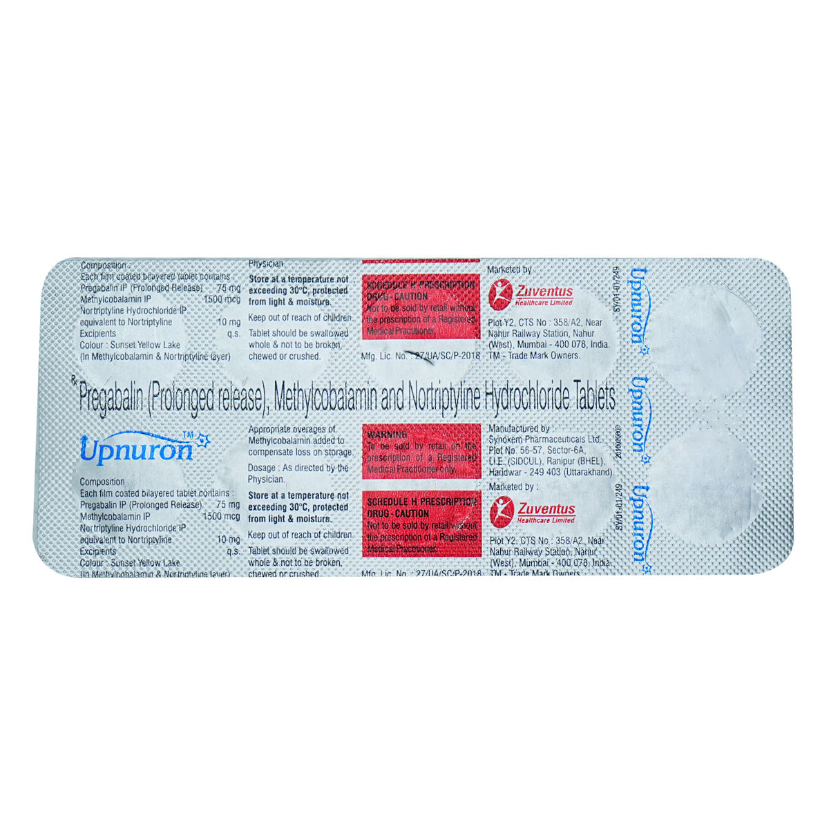 Upnuron Tablet | Uses, Side Effects, Price | Apollo Pharmacy