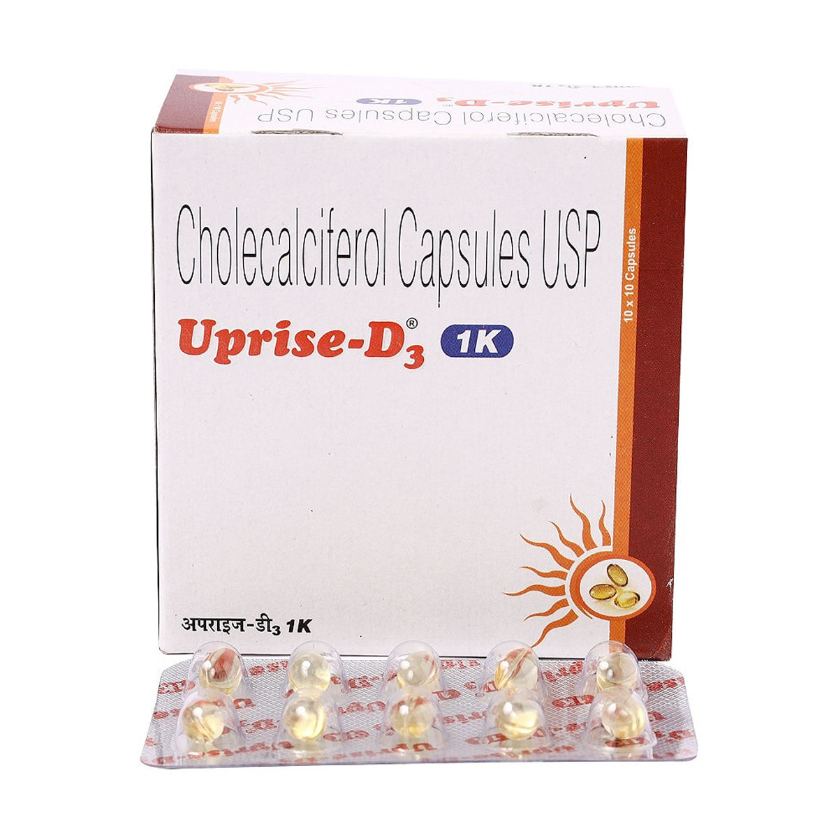 Uprise-D3 1000IU Capsule | Uses, Side Effects, Price | Apollo Pharmacy
