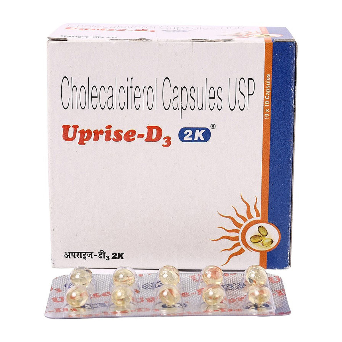 Uprise-D3 2K Capsule | Uses, Side Effects, Price | Apollo Pharmacy