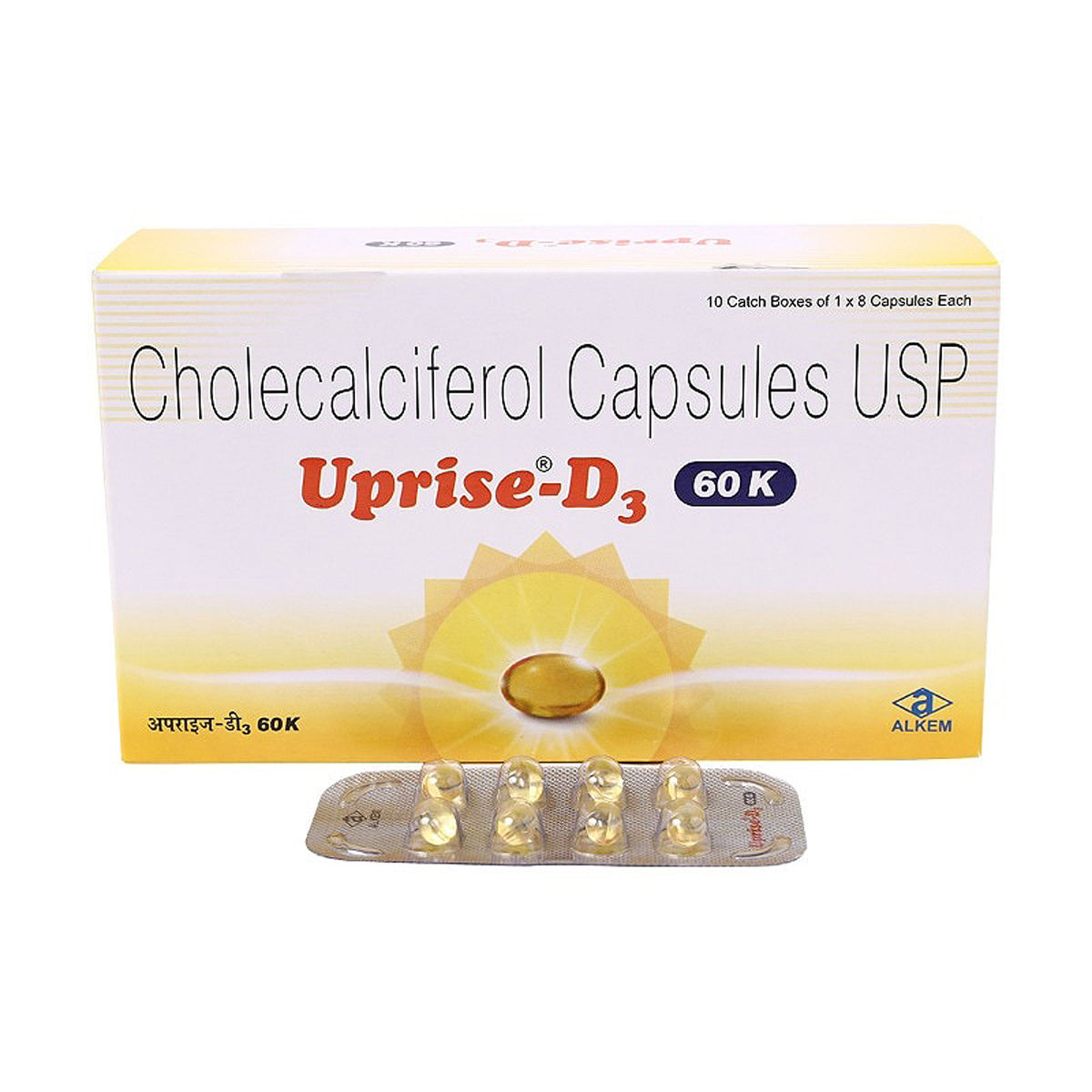 Uprise-D3 60K Capsule का उपयोग, फायदे ,साइड इफेक्ट,कीमत in Hindi ...