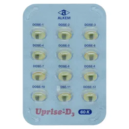 Uprise-D3 60K Softgel Capsule | Uses, Side Effects, Price | Apollo Pharmacy