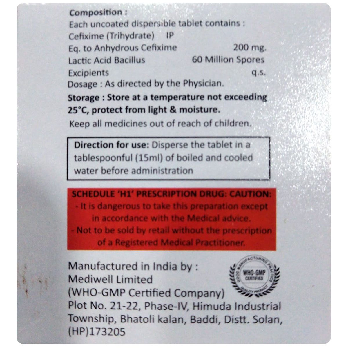 Urcef-200 LB Tablet | Uses, Side Effects, Price | Apollo Pharmacy