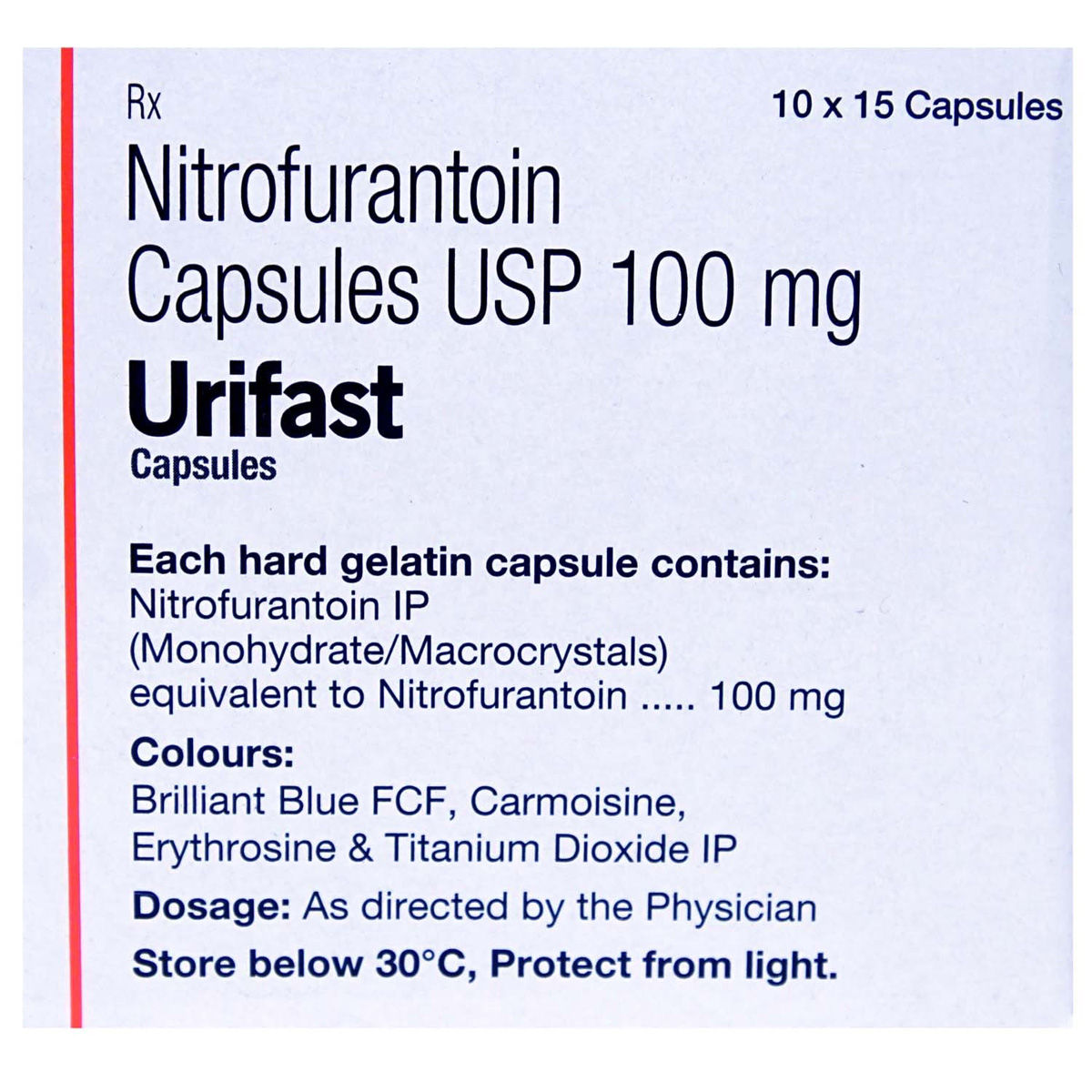 Urifast Capsule 15's Price, Uses, Side Effects, Composition - Apollo ...