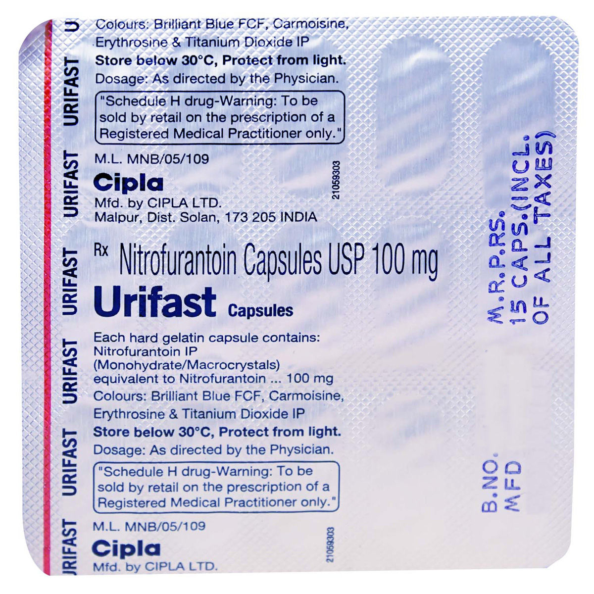 Urifast Capsule | Uses, Side Effects, Price | Apollo Pharmacy