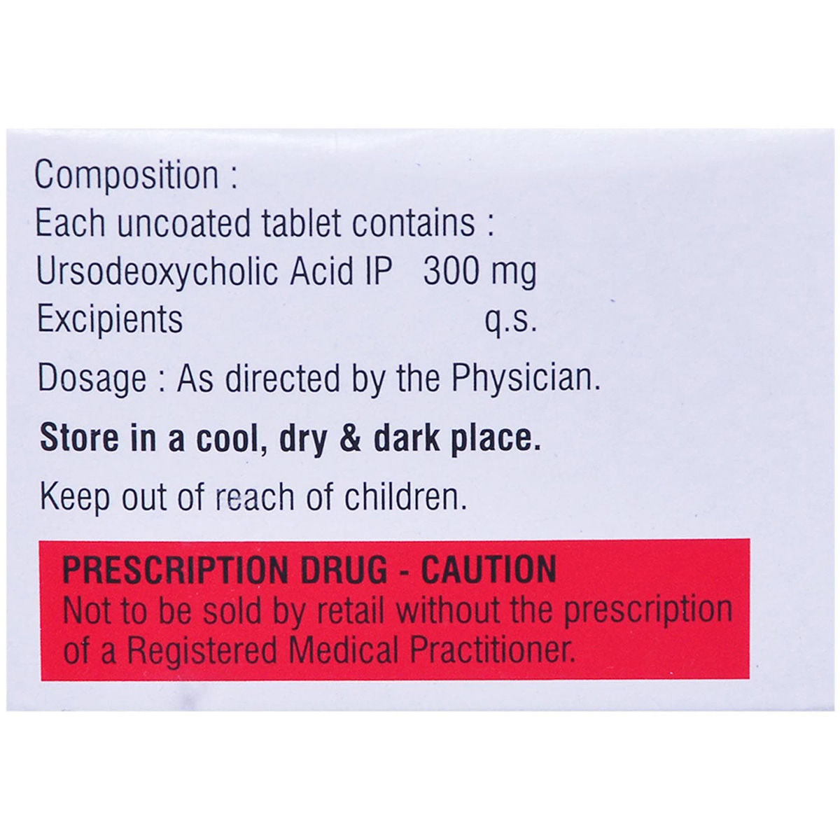 Ursomax-300 Tablet 10's Price, Uses, Side Effects, Composition - Apollo ...