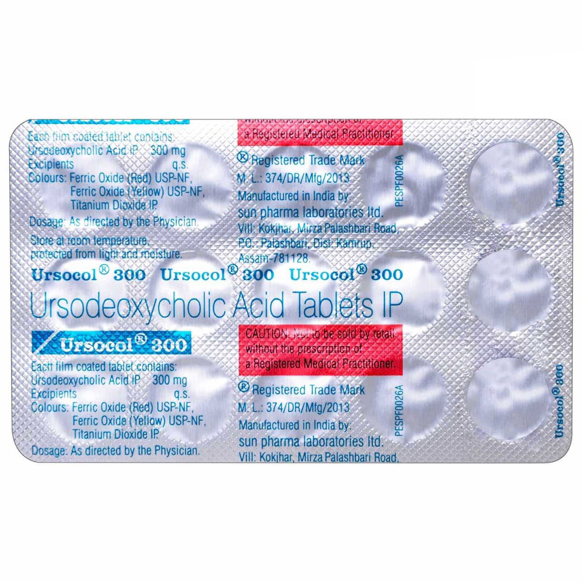 Ursocol 300 Tablet 15's Price, Uses, Side Effects, Composition - Apollo ...