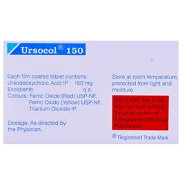 Ursocol 150 Tablet | Uses, Side Effects, Price | Apollo Pharmacy