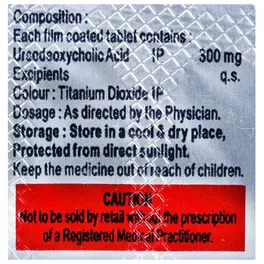 Ursodox-300 Tablet | Uses, Side Effects, Price | Apollo Pharmacy