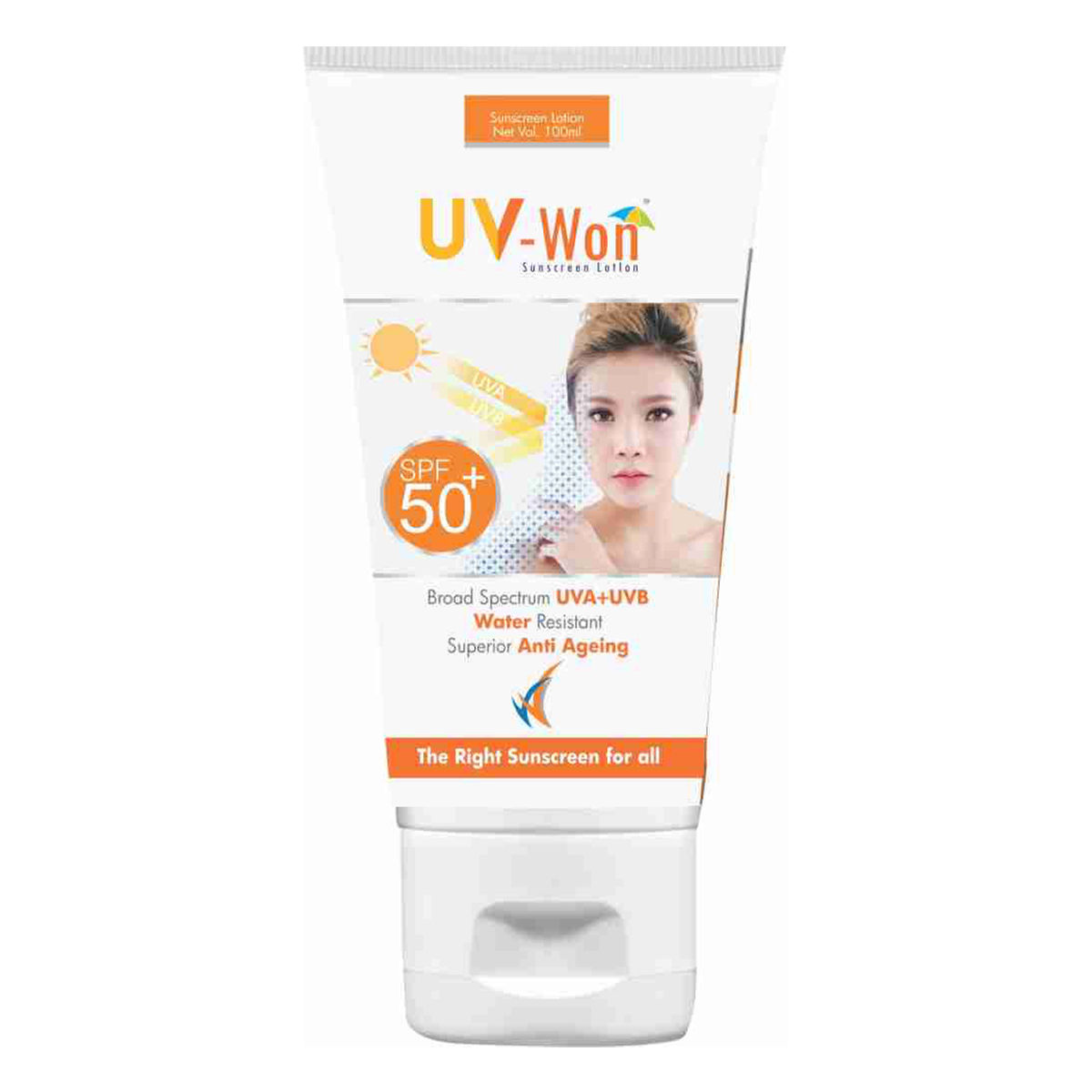 UV Won Spf 50+ Sunscreen Aqua Gel | Uses, Side Effects, Price | Apollo ...