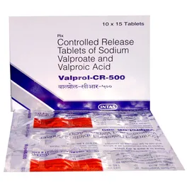 Valprol CR 500 Tablet | Uses, Side Effects, Price | Apollo Pharmacy