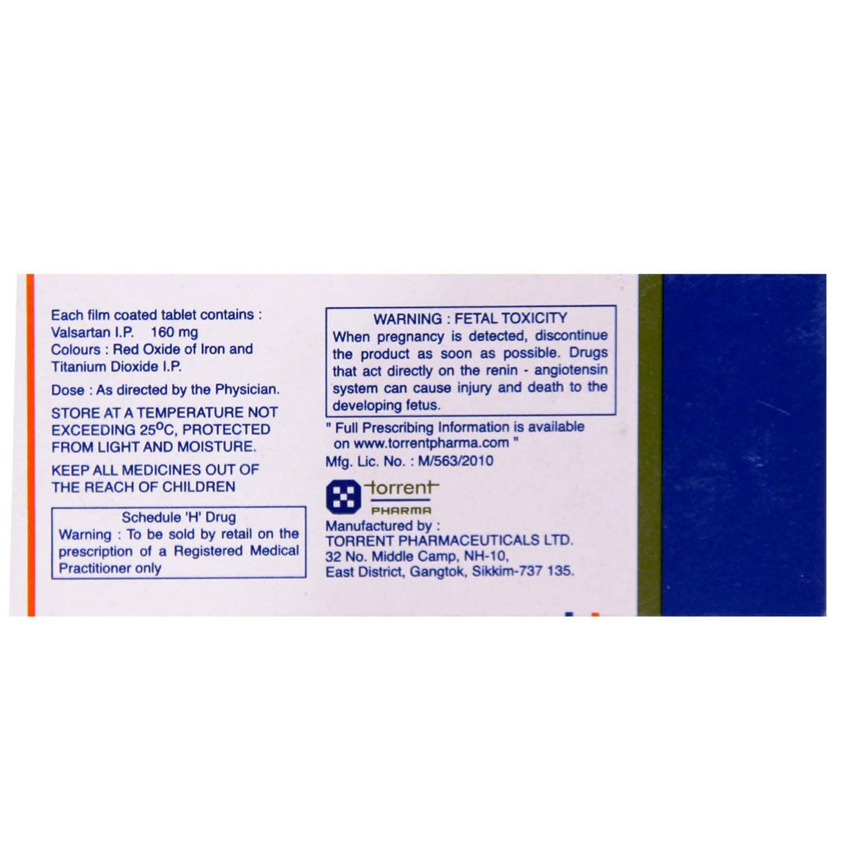 Valzaar 160 Tablet 10's Price, Uses, Side Effects, Composition - Apollo ...