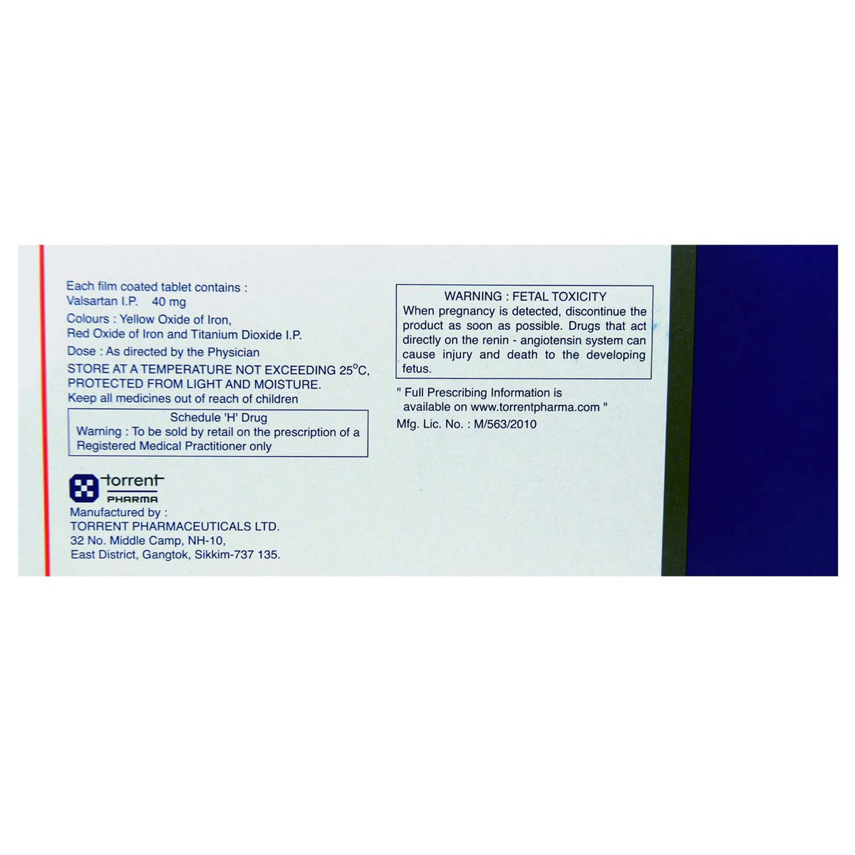 Valzaar 40 Tablet | Uses, Side Effects, Price | Apollo Pharmacy