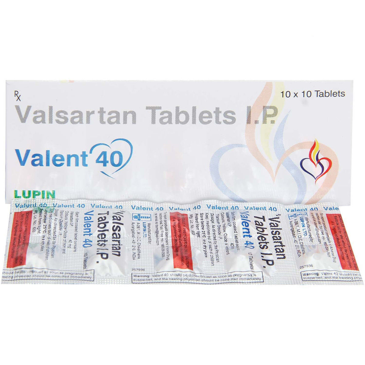 Valent 40 Tablet 10's Price, Uses, Side Effects, Composition - Apollo ...