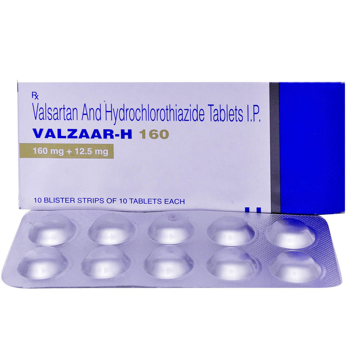 Valzaar-H 160 Tablet 10's Price, Uses, Side Effects, Composition ...