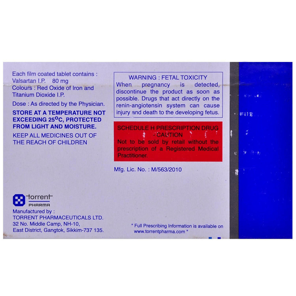 Valzaar-80 Tablet | Uses, Side Effects, Price | Apollo Pharmacy