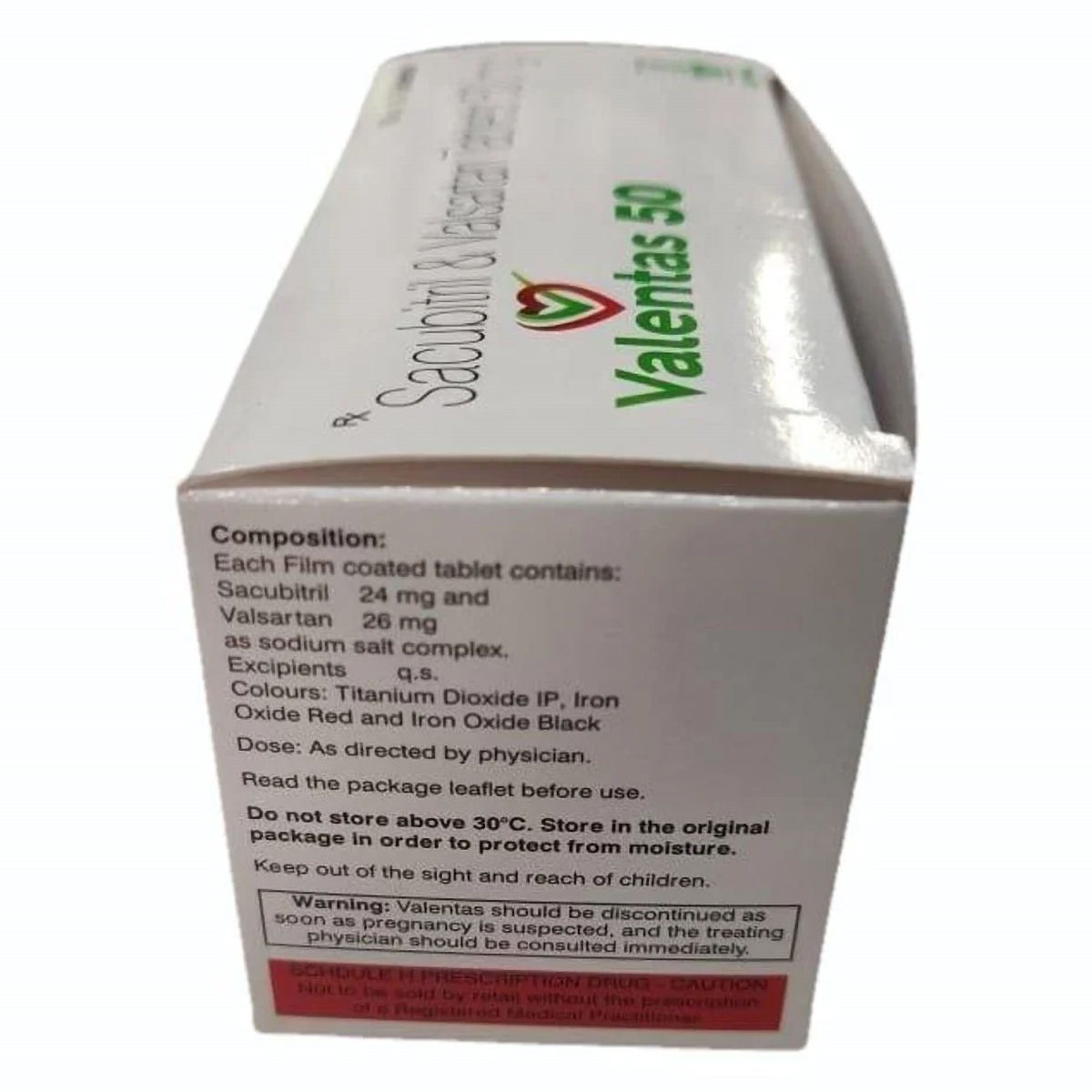 Valentas 50 Tablet | Uses, Side Effects, Price | Apollo Pharmacy