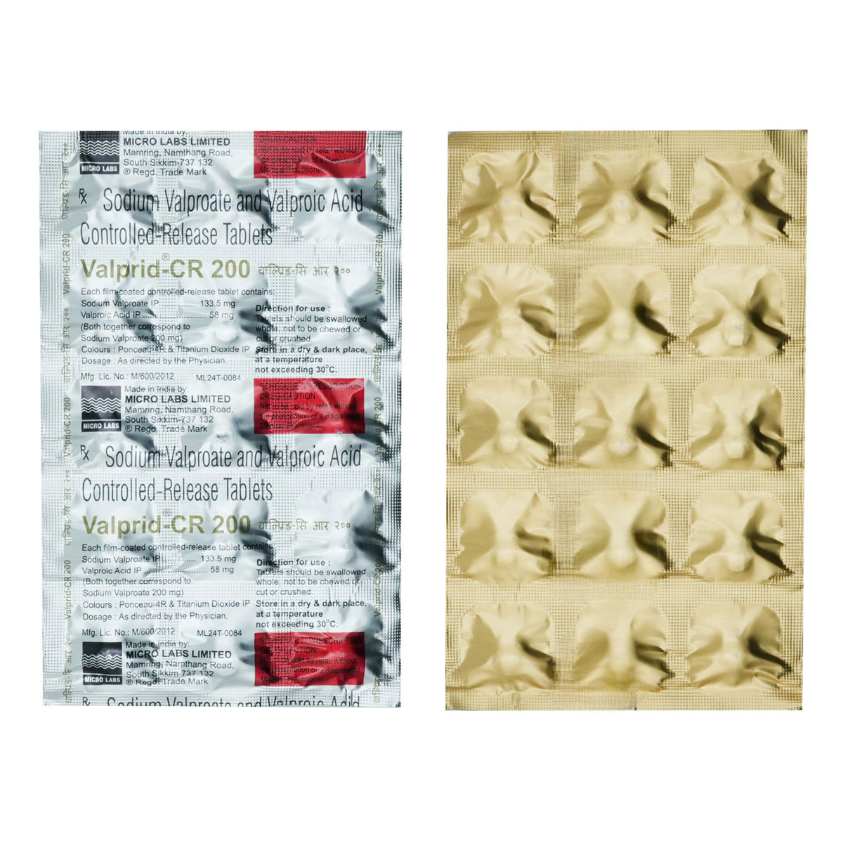 Valprid-CR 200 Tablet | Uses, Side Effects, Price | Apollo Pharmacy