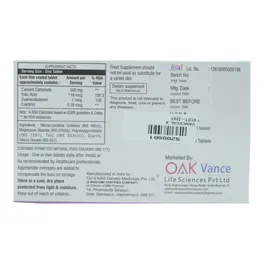 Vancecal XT Tablet | Uses, Side Effects, Price | Apollo Pharmacy