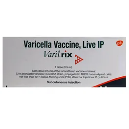 Varilrix Vaccine | Uses, Side Effects, Price | Apollo Pharmacy