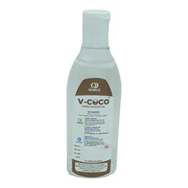 Buy V-Coco Virgin Coconut Oil 100 ml | 19 Minutes Delivery | Apollo ...