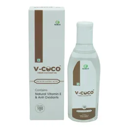 Buy V-Coco Virgin Coconut Oil 100 ml | 19 Minutes Delivery | Apollo ...