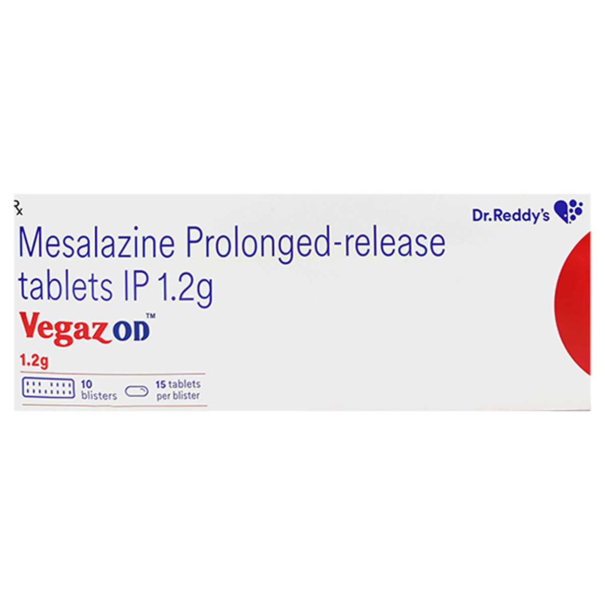 Vegaz OD 1.2 gm Tablet 15's | Uses, Side Effects, Price | Apollo Pharmacy