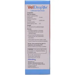 Veldrop Gel Eye Drops | Uses, Side Effects, Price | Apollo Pharmacy