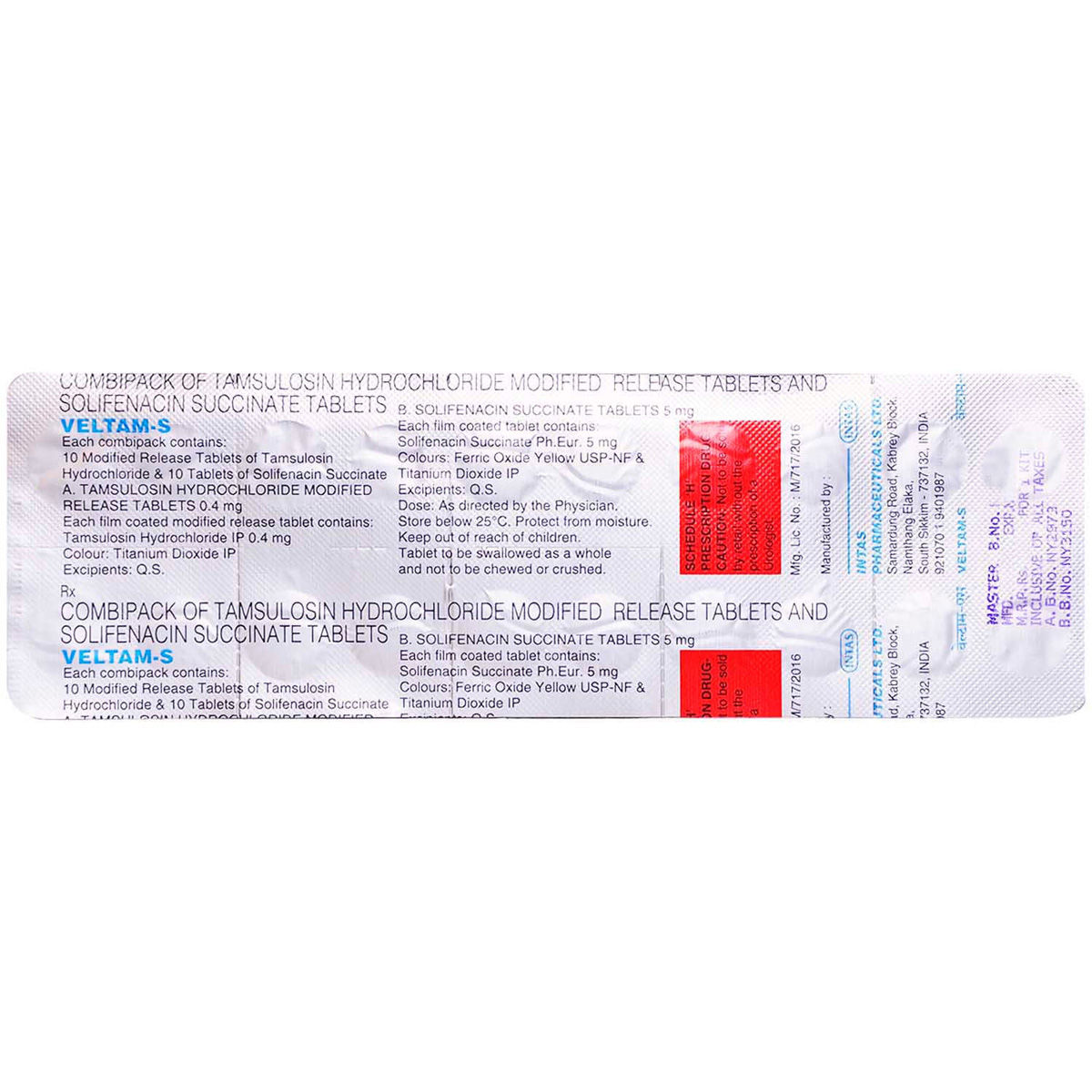 Veltam-S Kit 1's Price, Uses, Side Effects, Composition - Apollo Pharmacy