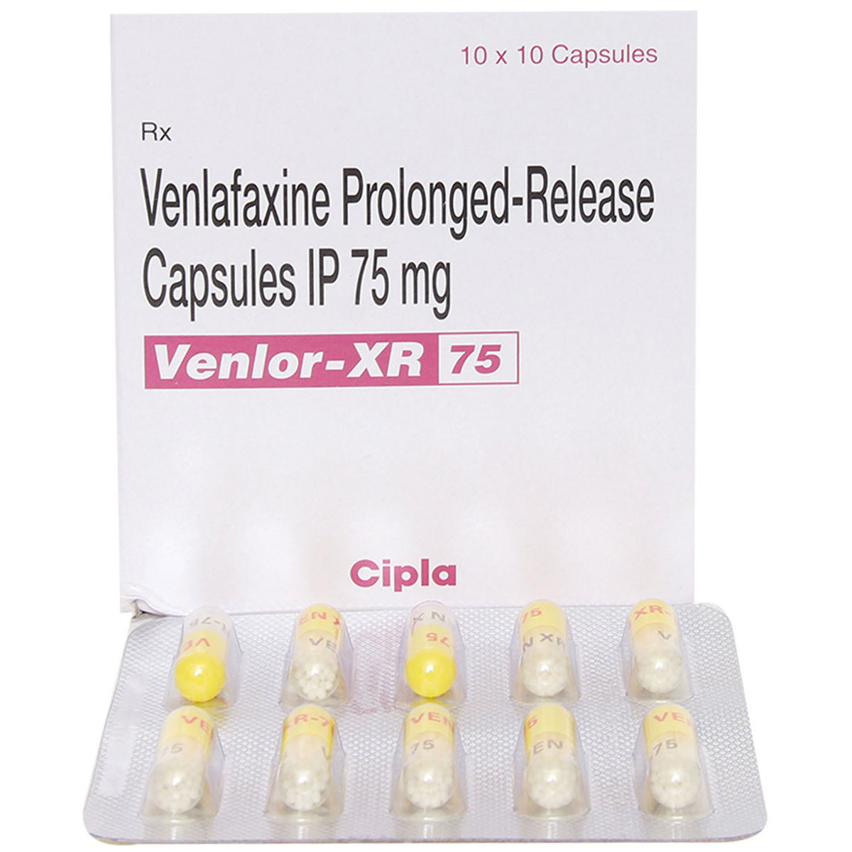 Venlor-XR 75 Capsule | Uses, Side Effects, Price | Apollo Pharmacy