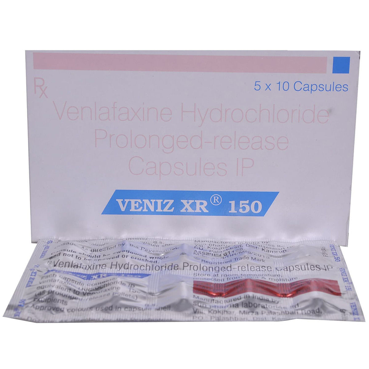 Veniz XR 150 Capsule 10's Price, Uses, Side Effects, Composition ...