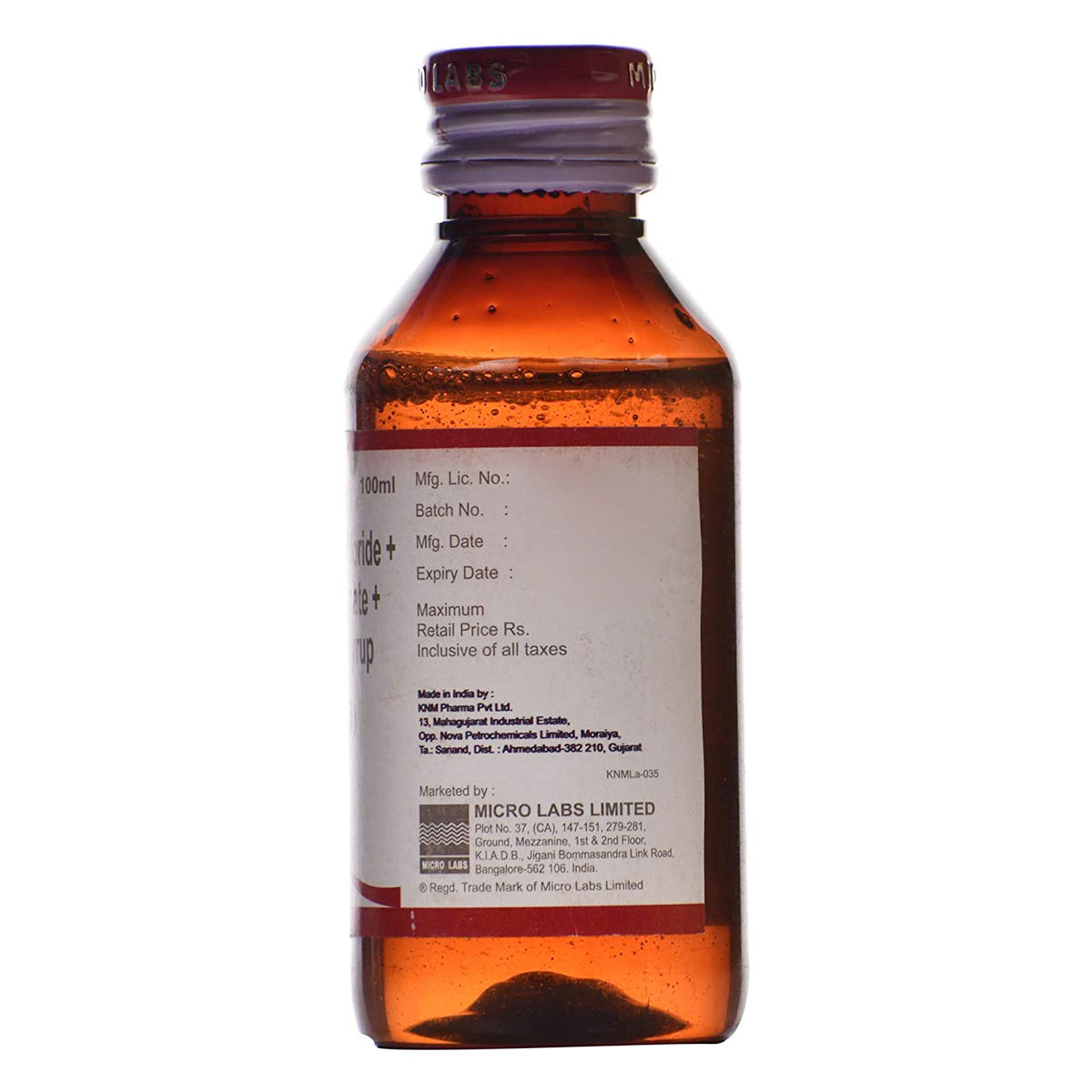 Ventryl SF Expectorant 100 ml Price, Uses, Side Effects, Composition ...
