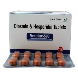 Venoflav-500 Tablet | Uses, Side Effects, Price | Apollo Pharmacy