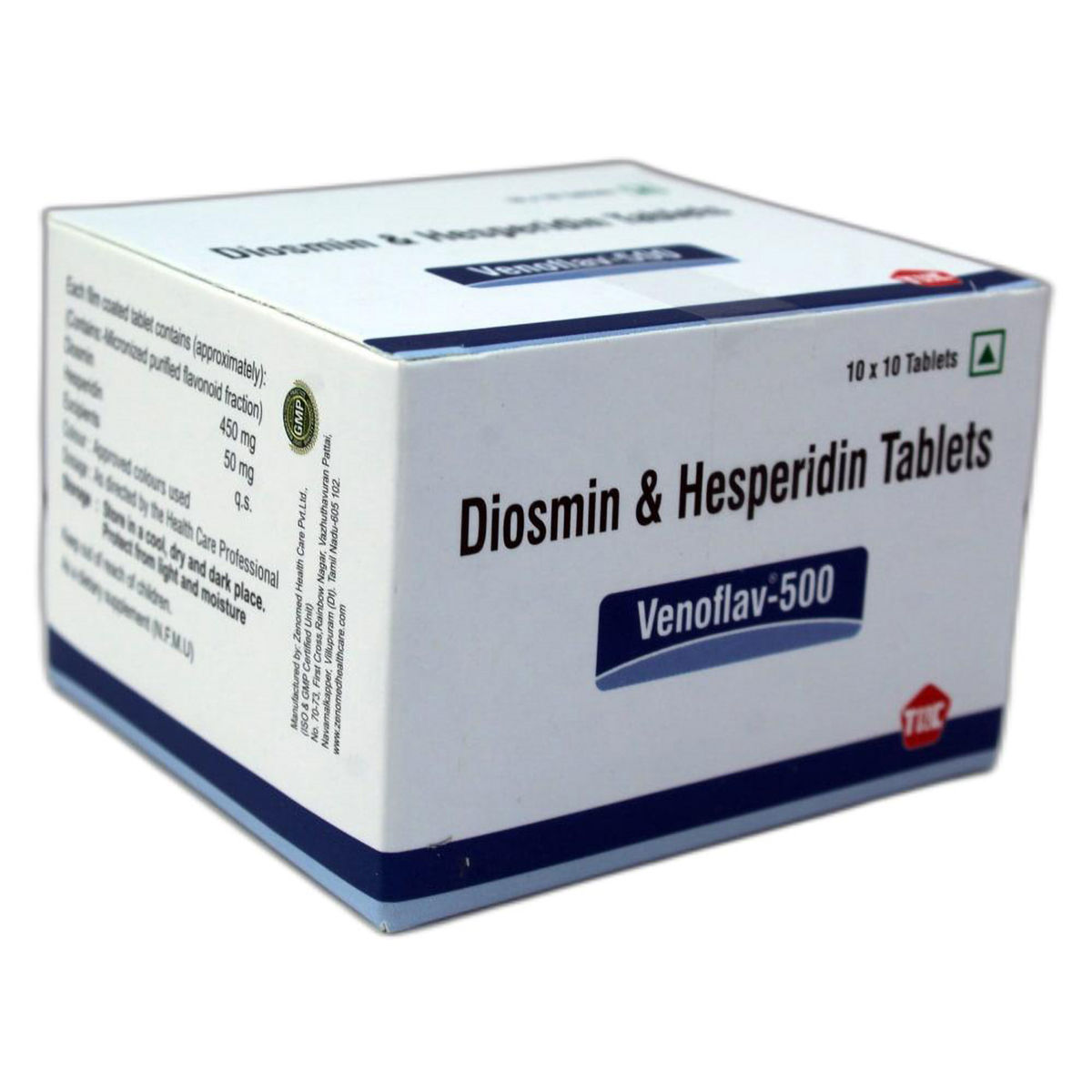 Venoflav-500 Tablet 10's Price, Uses, Side Effects, Composition ...